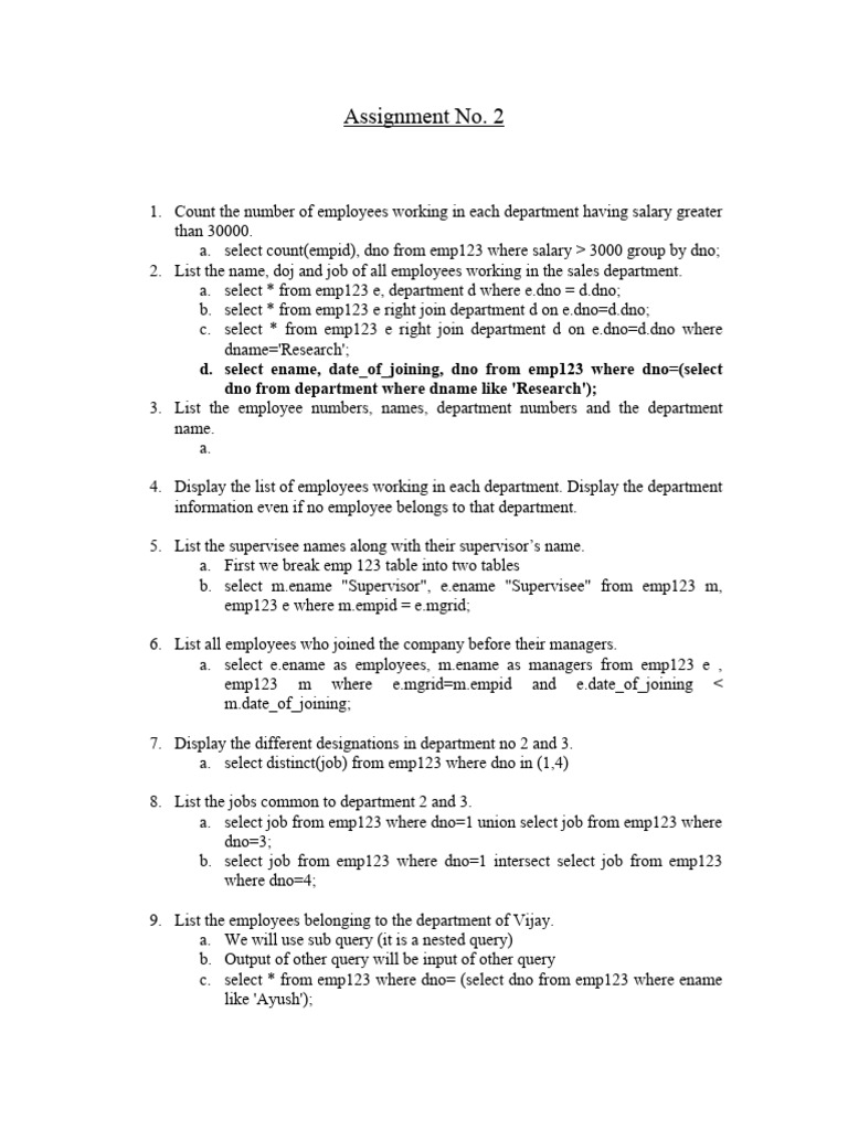 Assignment 3 | PDF