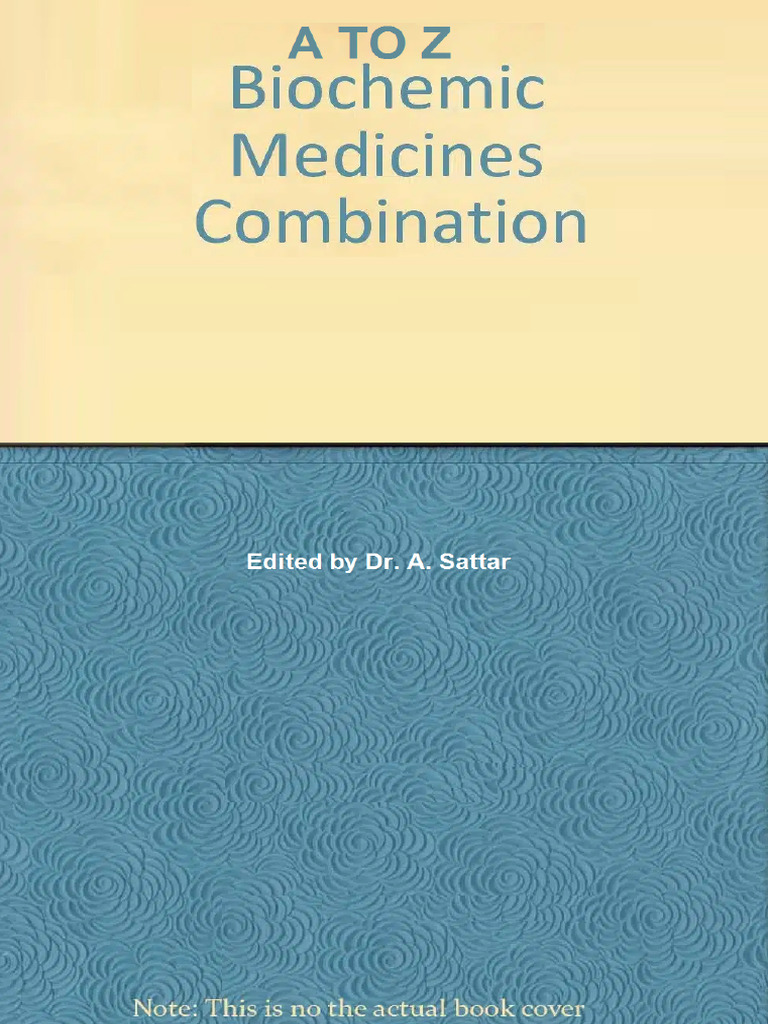 Special Biochemic Combinatiokns 2023 | PDF