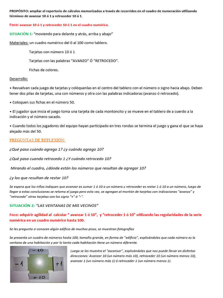 estrategias de suma y resta con números hasta 100 | PDF