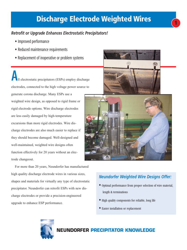 Discharge Electrode | PDF | Wire | Physical Sciences