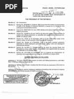 Executive Order No. 64 | PDF