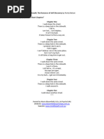 Autobiography in 5 Chapters | PDF