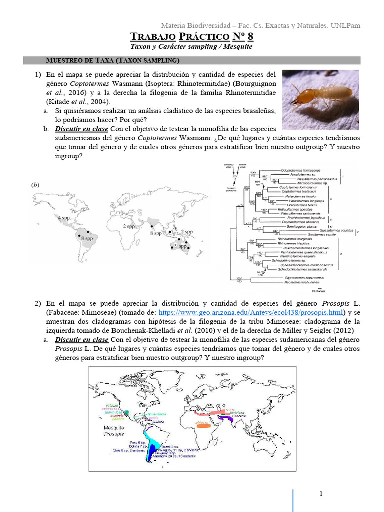 TP 8 - PC | PDF | Biología evolucionaria | Evolución biológica