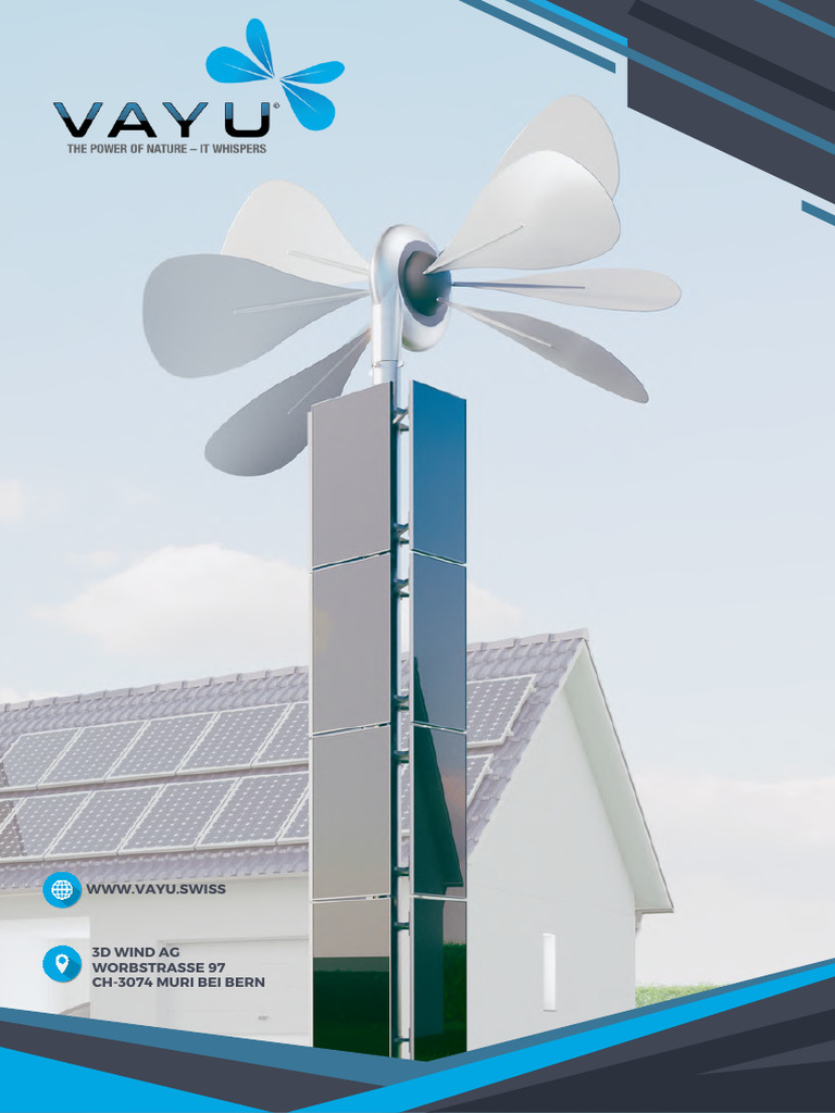 VAYU Presentation en | PDF | Wind Turbine | Electrical Engineering