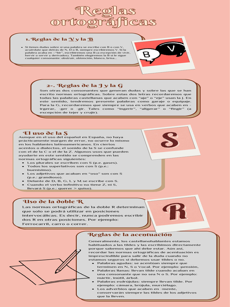 Reglas Ortográficas | PDF | Idiomas | Estudios de idiomas extranjeros
