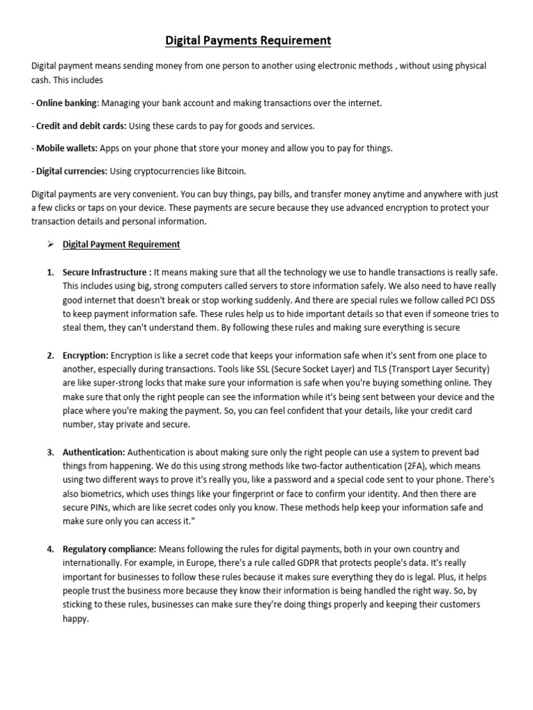 Digital Payments | PDF | Cryptocurrency | Authentication