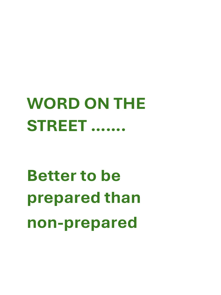 Word On The Street | PDF | World Economic Forum | Artificial Intelligence