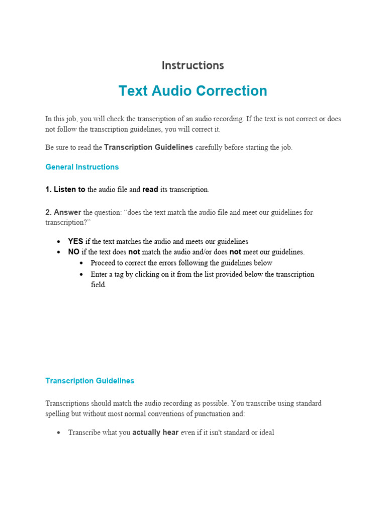 Job 2 Guidelines | PDF | Acronym | Orthography