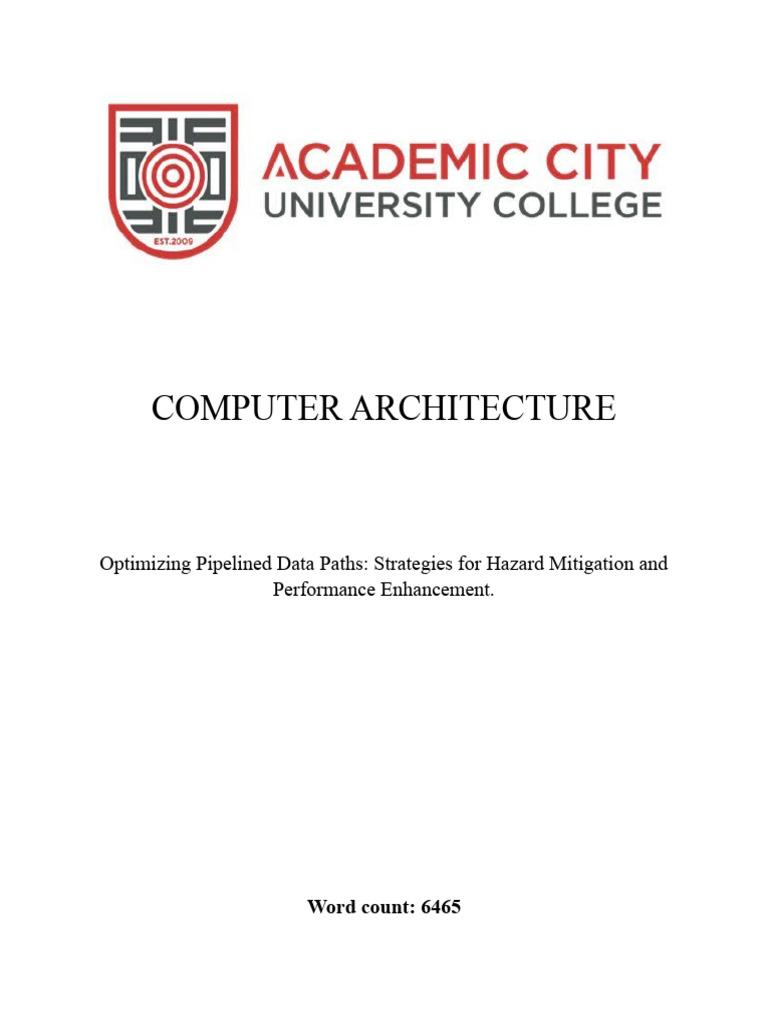Groupr E Midsserm Project | PDF | Central Processing Unit | Computer Architecture