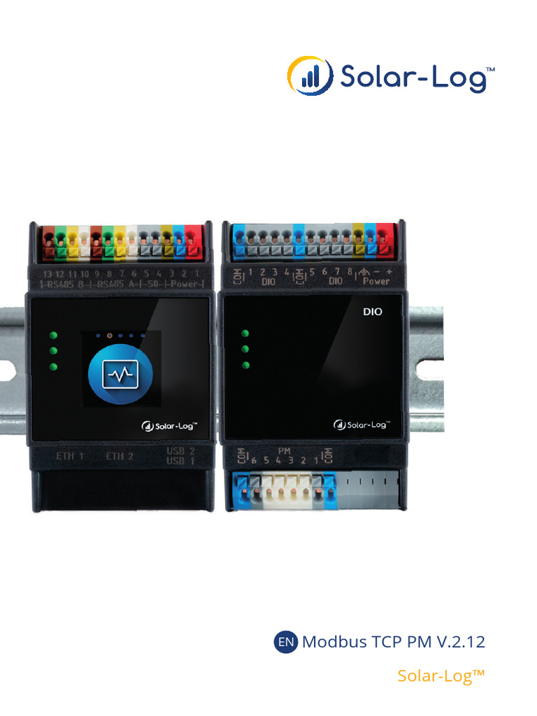 Modbus TCP PM en 2.12-2 | PDF | Electrical Engineering | Computing