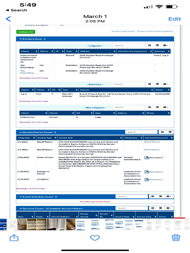 Exh. AC Docket Evidence False STMT Mail Fraud 18 USC 115 | PDF ...
