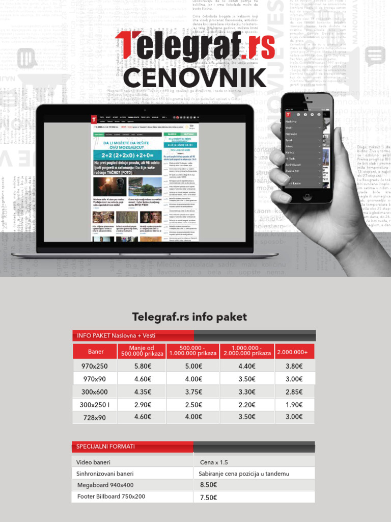 Cenovnik 2023 | PDF