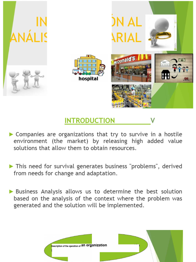Introduction To Business Analysis | PDF | Swot Analysis | Strategic ...