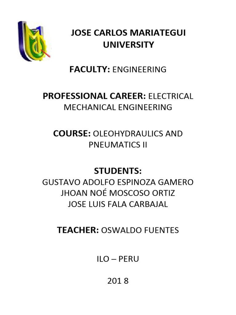 Electro Hydraulic Press Diagram | PDF | Hydraulics | Valve