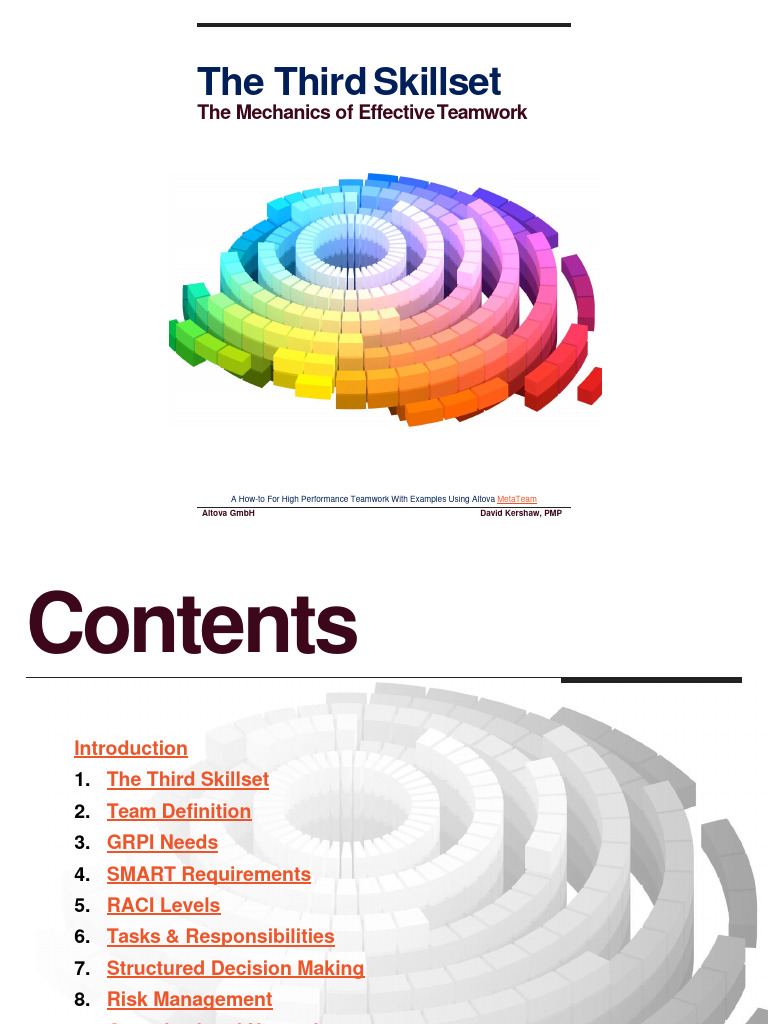 The Third Skillset | PDF | Information | Leadership