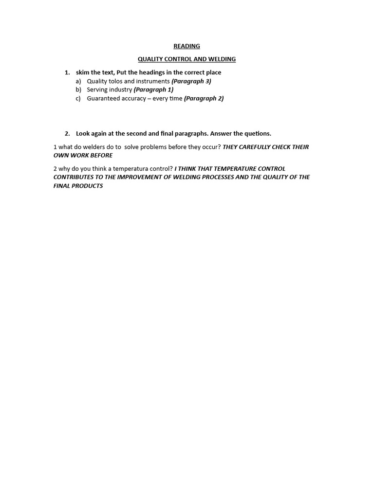 Reading Practice 3 | PDF