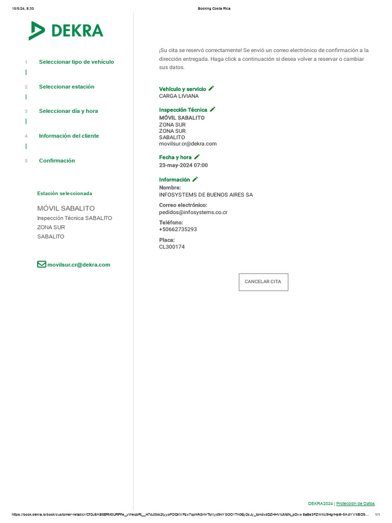 Dekra Costa Rica | Descargar gratis PDF | Industrias de servicio ...