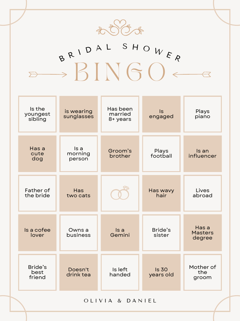Bingo Card PDF | PDF