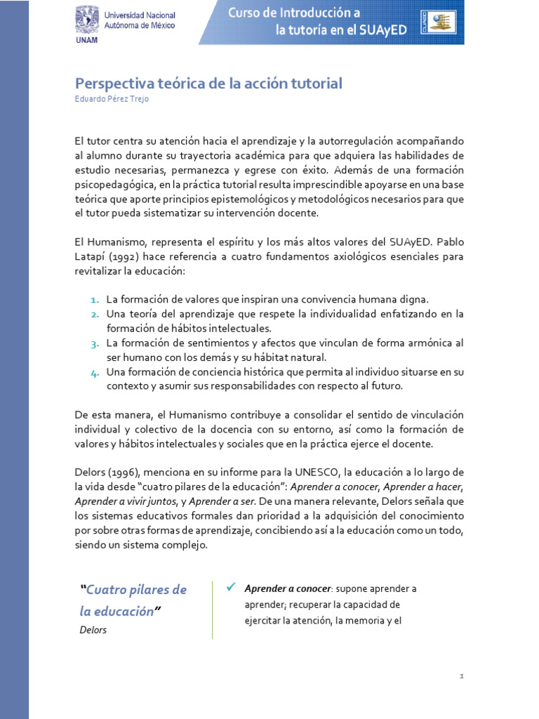 Perspectiva Teorica | PDF | Aprendizaje | Maestros