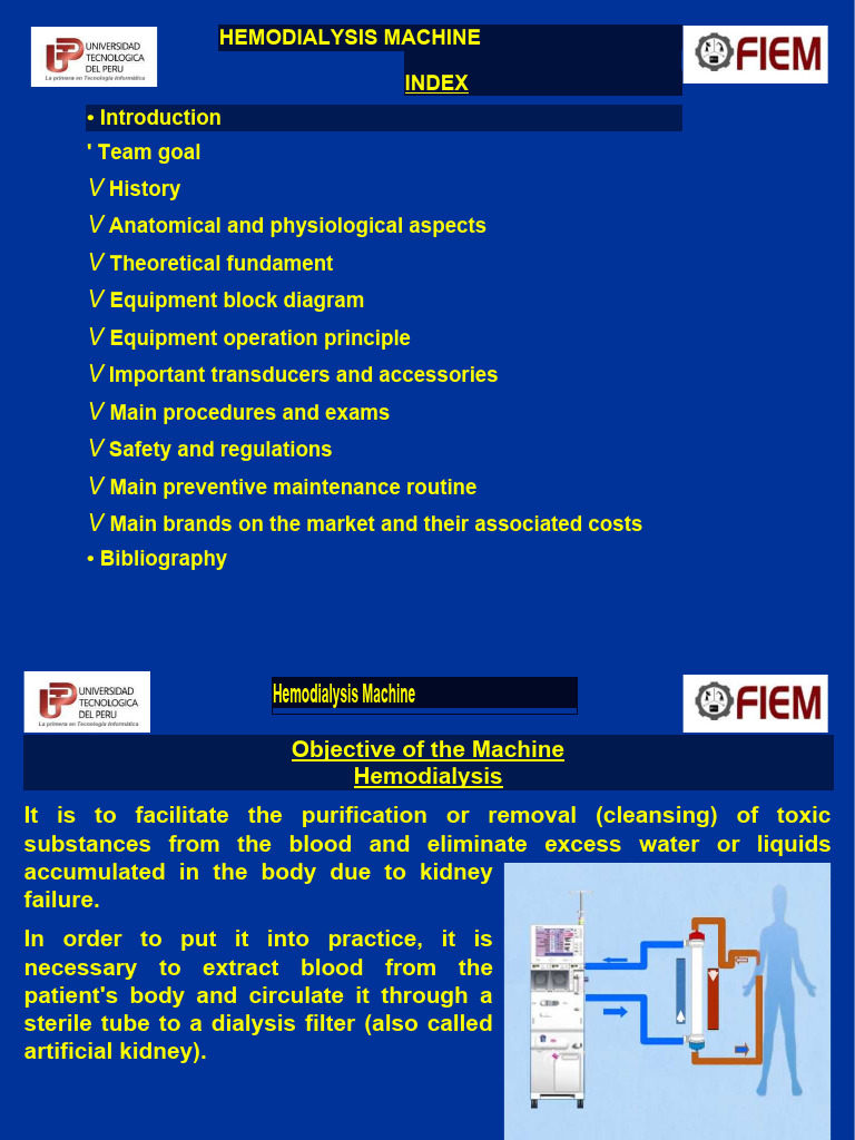 Hemodialysis Machine | PDF | Hemodialysis | Kidney