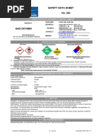MSDS Oxygen Cylinder | PDF | Oxygen | Chemical Substances