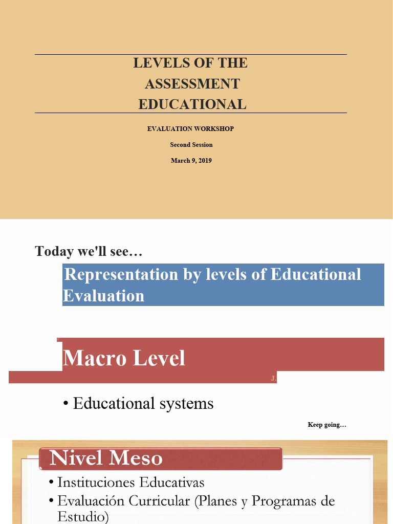 Levels of Educational Evaluation | PDF | Educational Assessment | Knowledge