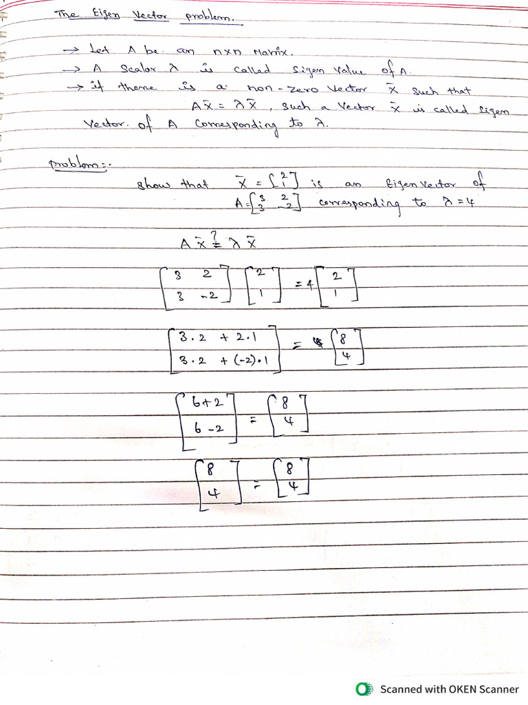 Eigen Vector 1 Pdf