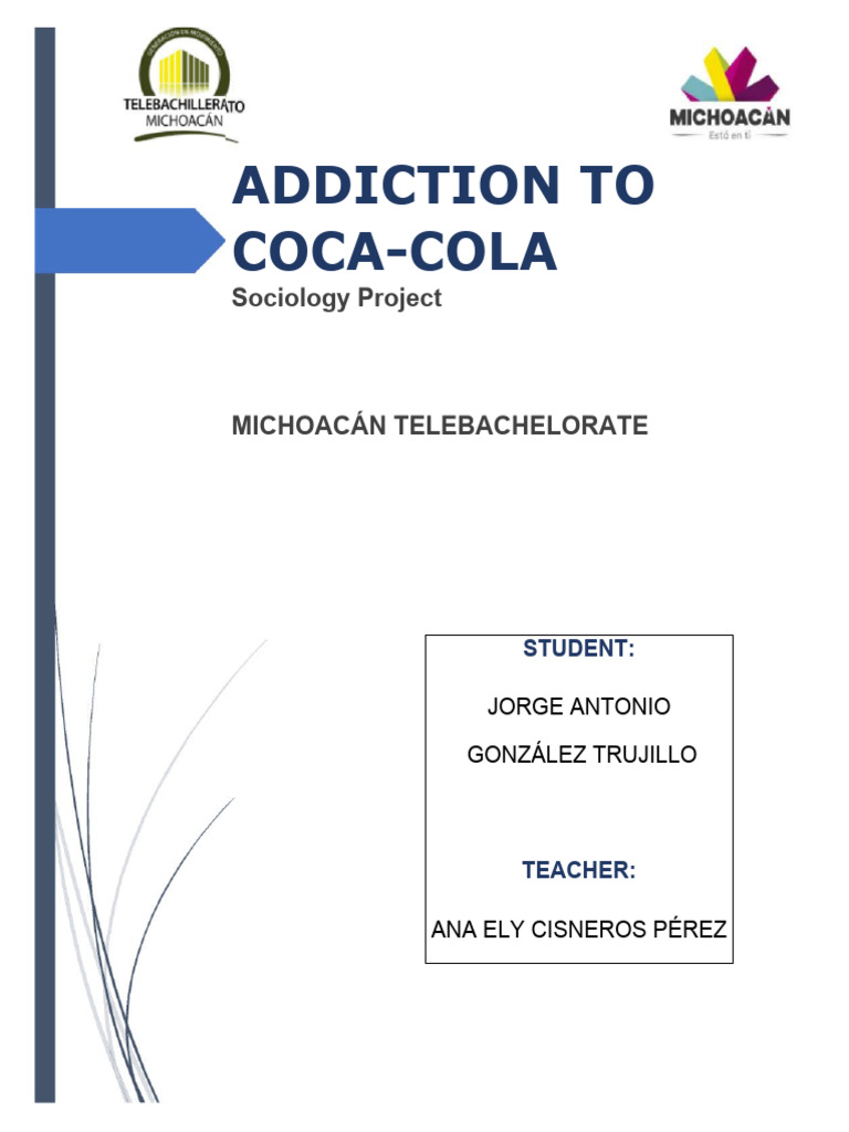 Coca-Cola Addiction | PDF | Coca Cola | Sugar