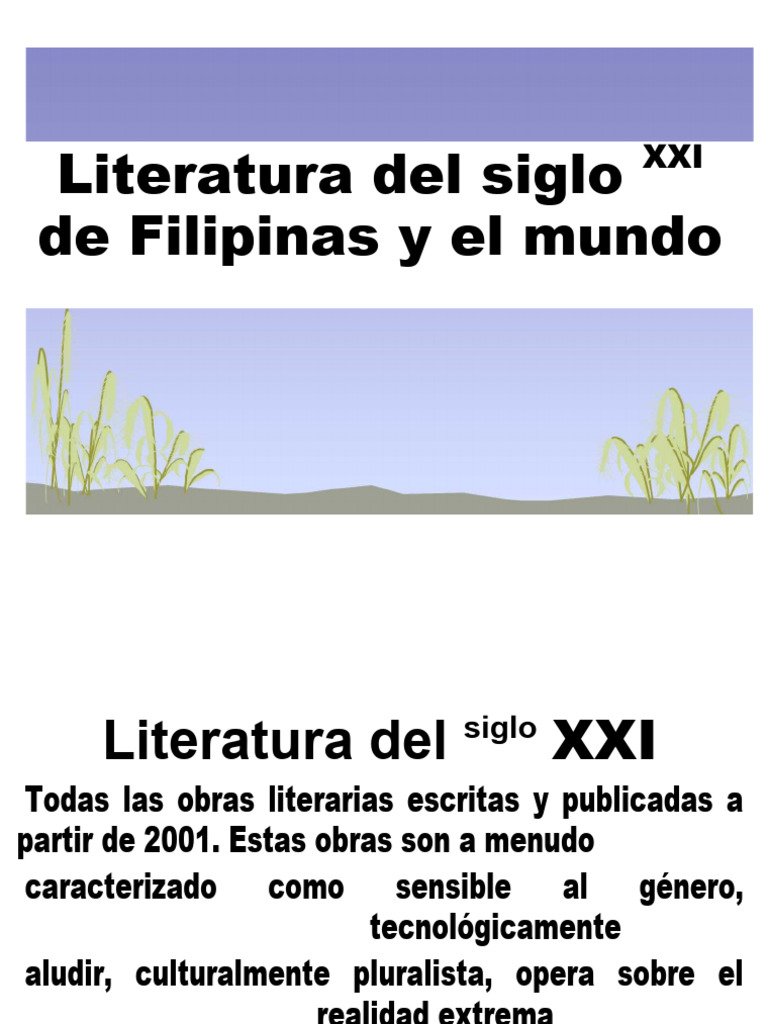 Historia Literaria Filipina Desde Lo Precolonial Hasta Lo Contemporáneo - Editado | PDF ...