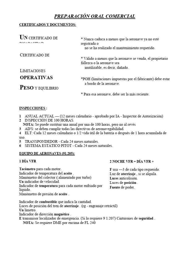 Guía de estudio de piloto comercial | Descargar gratis PDF | Control de tráfico aéreo | Reglas ...
