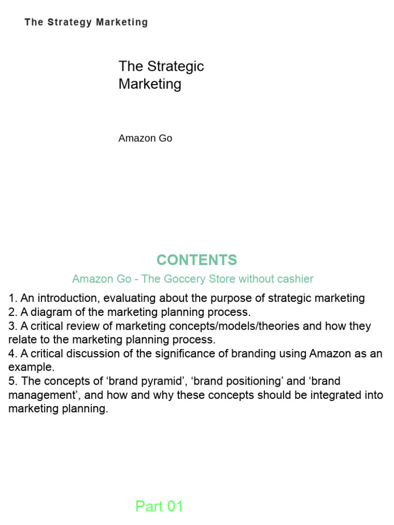 The Strategy Marketing | PDF | Marketing | Brand