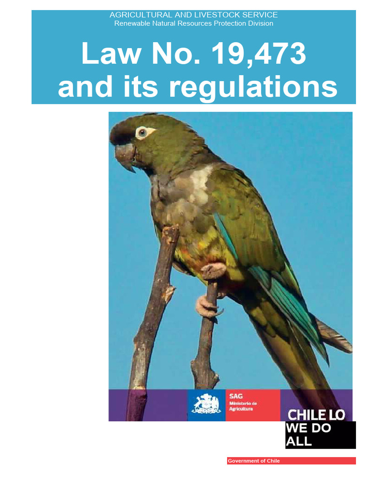 Chile Hunting Law 2018 | PDF | Hunting | Decree