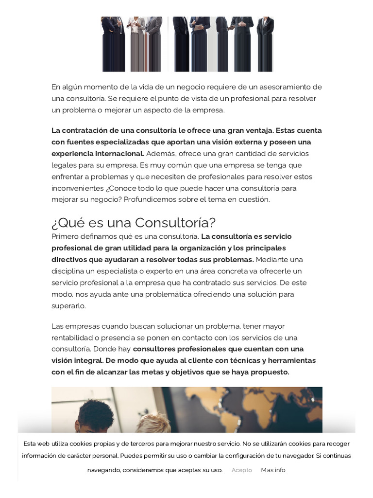 Qué es una consultoria y que servicios ofrece - VSI Consulting | Descargar gratis PDF | Business ...