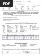 Lyft Vehicle Inspection Form California | PDF