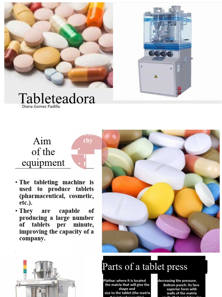Tablet Press | PDF | Tablet (Pharmacy)