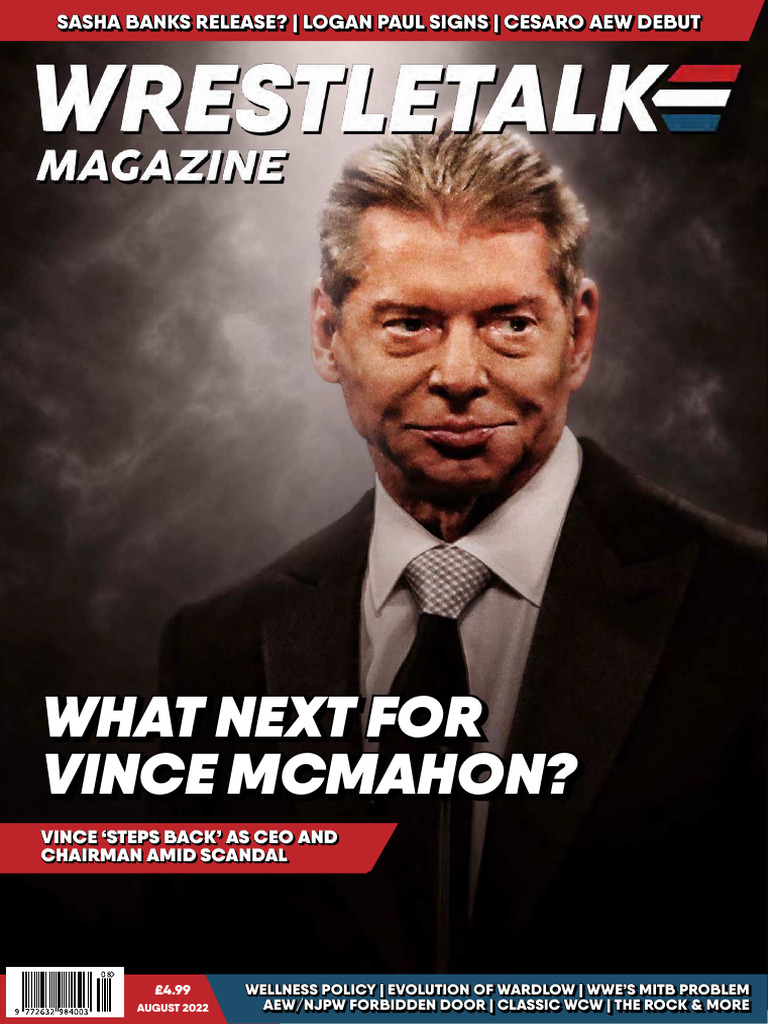 Wrestle Talk Magazine August | PDF | Wwe | Professional Wrestling Shows