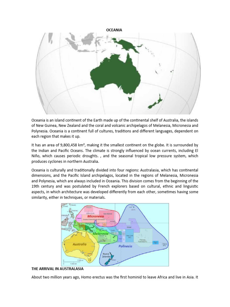 Overview of Oceania's Cultures and Architecture | PDF | Polynesia | Oceania