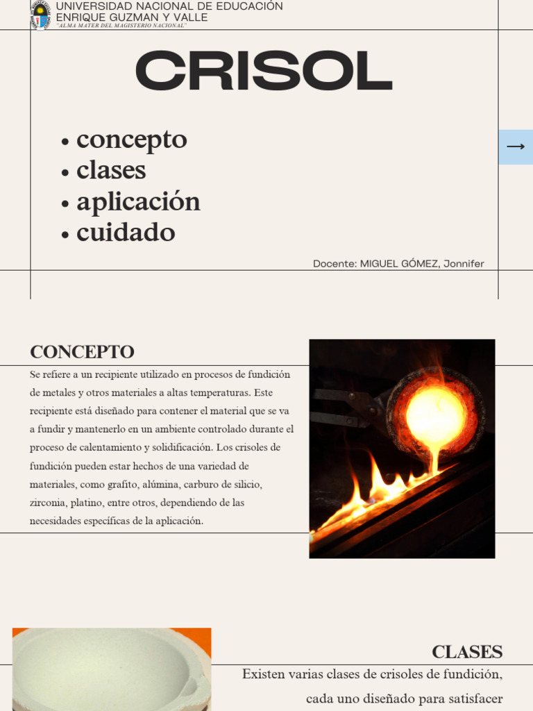 Crisol | PDF | Rieles | Fundición