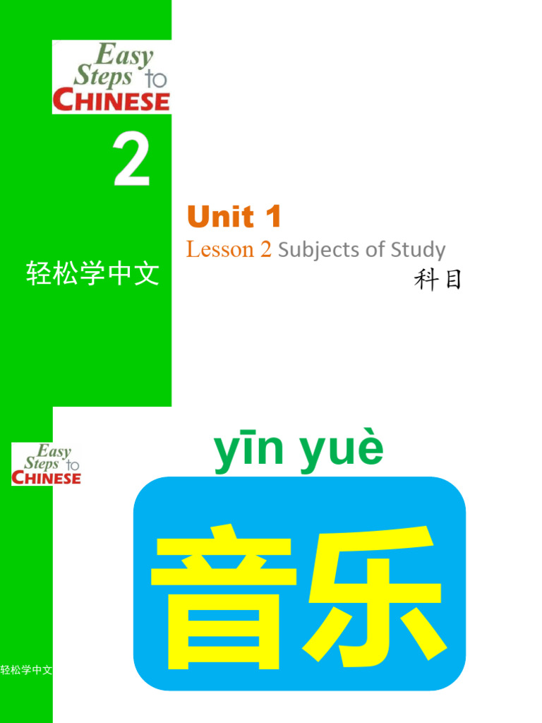 轻松学中文2 课件 Lesson2 text2 | PDF