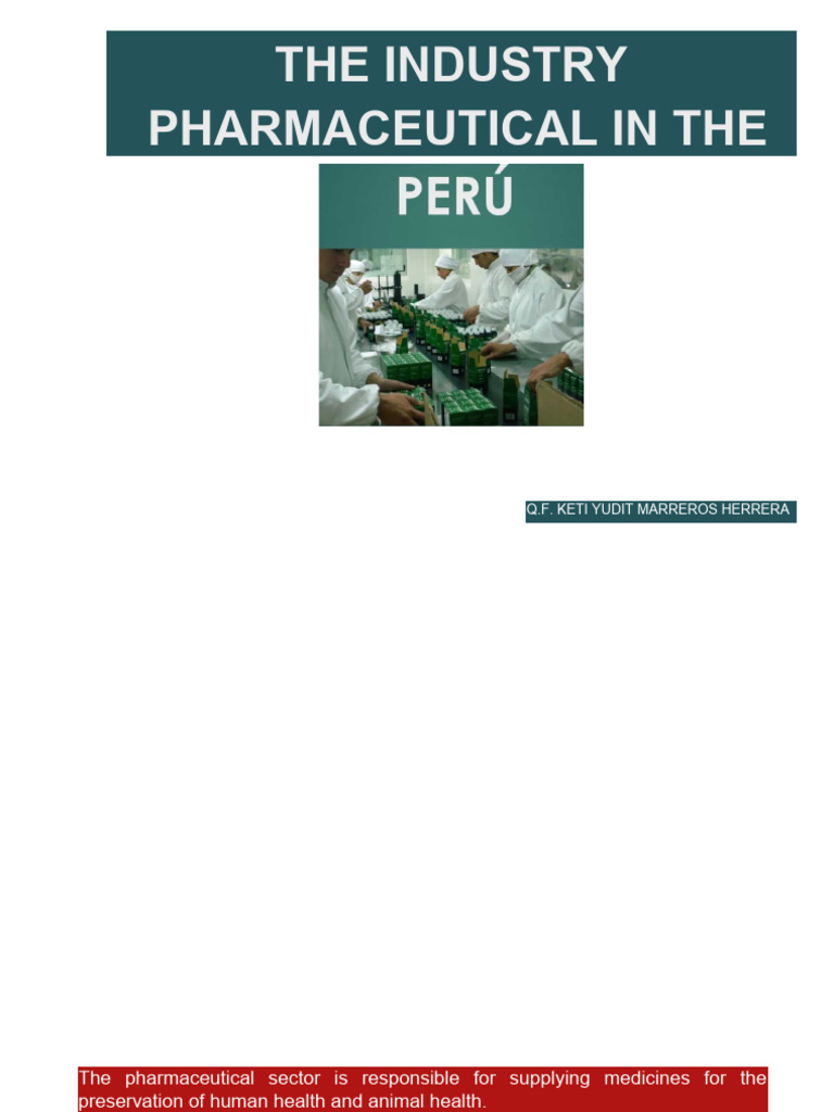Industry in Peru PDF | PDF | Clinical Trial | Generic Drug