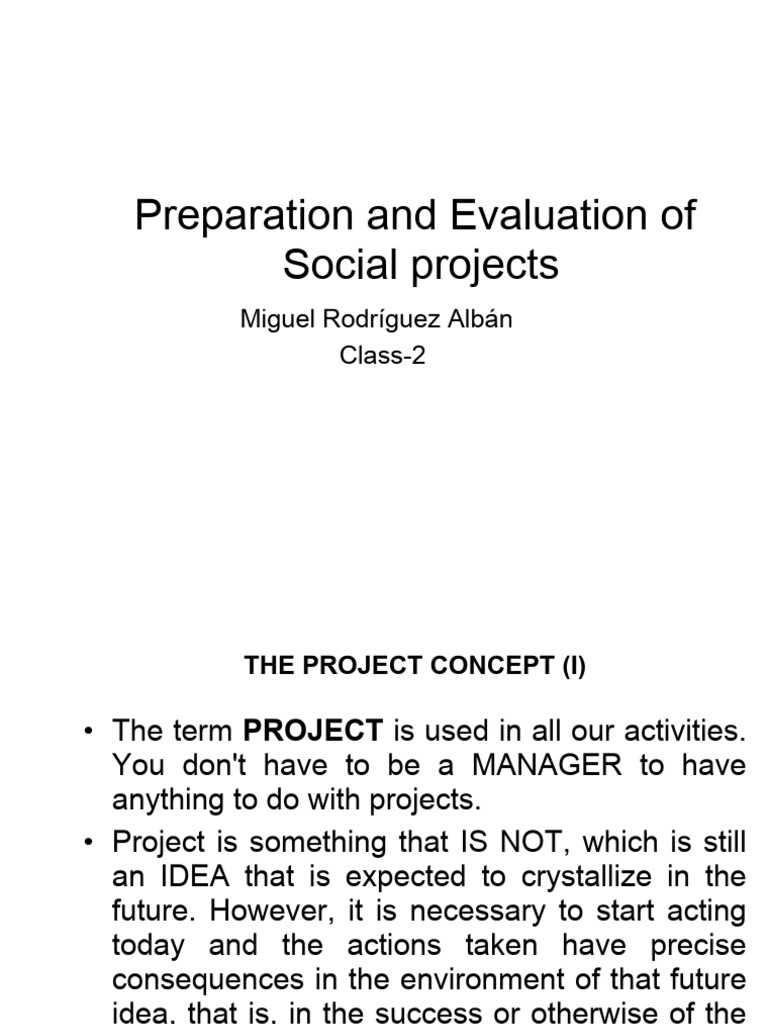 Class-2-Social Projects | PDF | Net Present Value | Evaluation