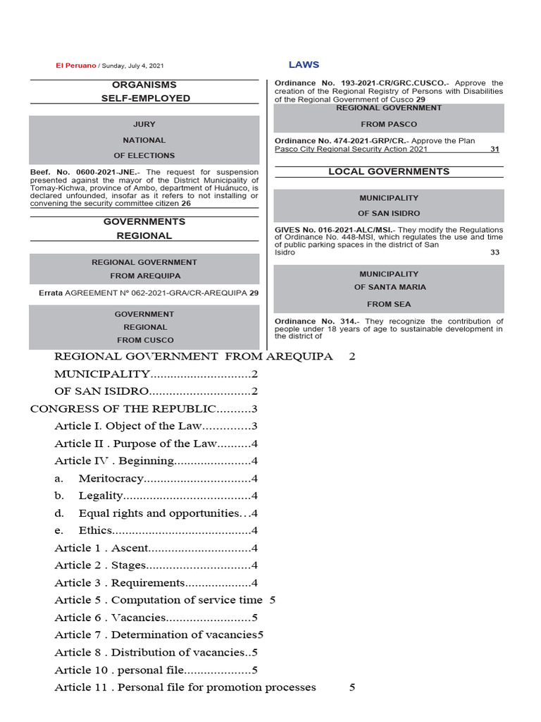 Law On Promotions of Technical Supervisors and Non-Commissioned ...
