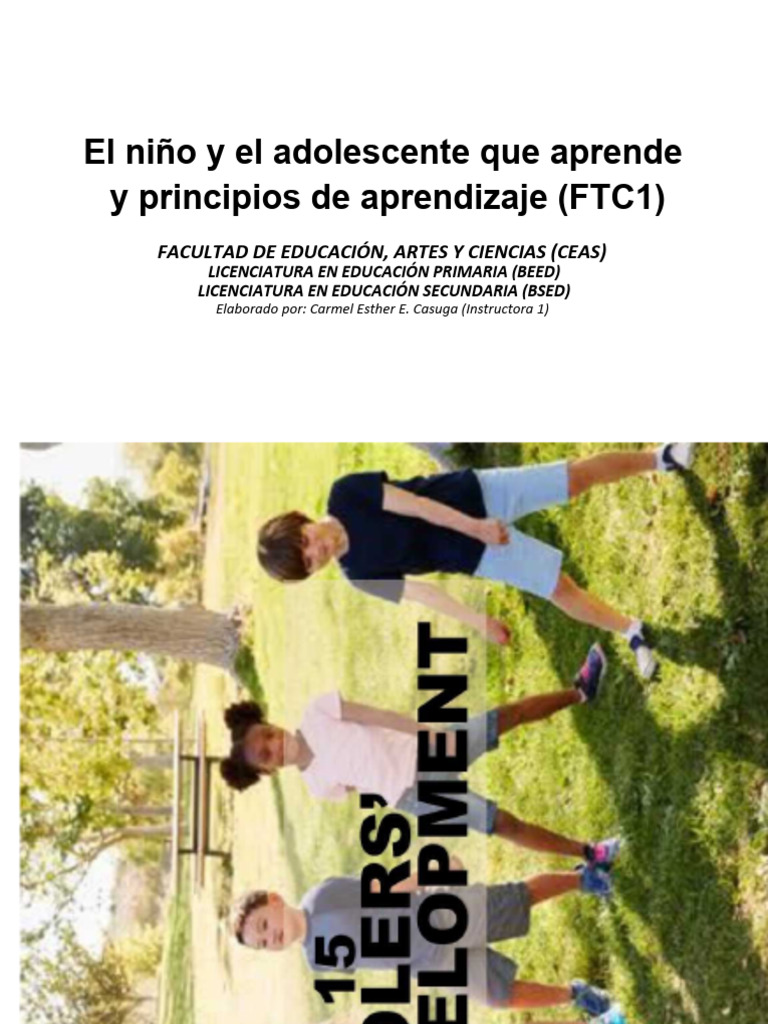 Módulo 15 Desarrollo Físico de Niños en Edad Preescolar | PDF | Educación de la primera infancia ...