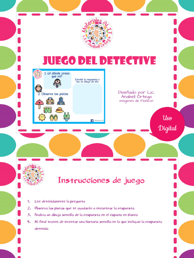 16-Juego del detective | PDF