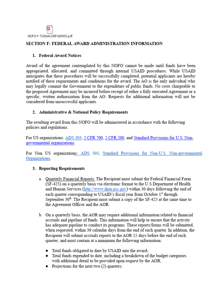 Usaid Nutrition | PDF | United States Agency For International ...