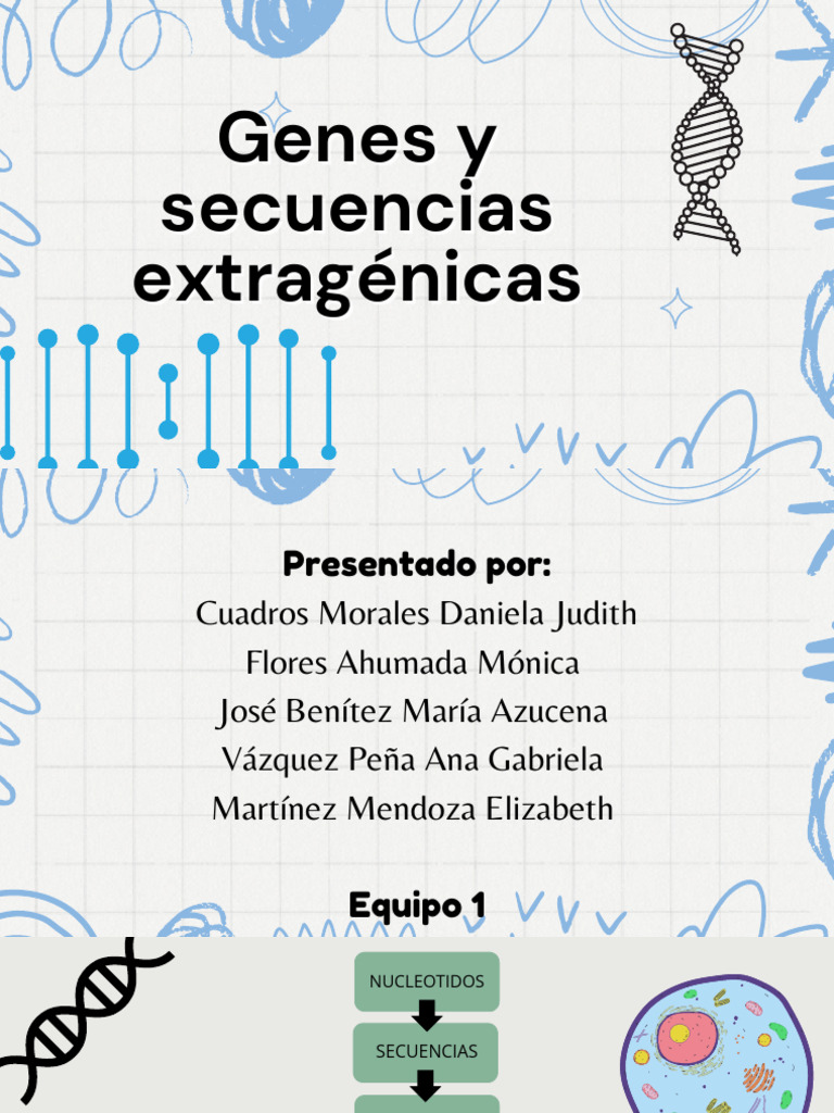 Genes y secuencias Extragénicas | Descargar gratis PDF | Gene | Messenger Rna