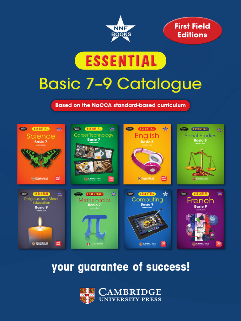 Essential Basic 7-9 Brochure | PDF | Curriculum | Educational Assessment