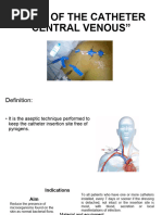 Hickman Nursing Guidelines | PDF | Intravenous Therapy | Syringe