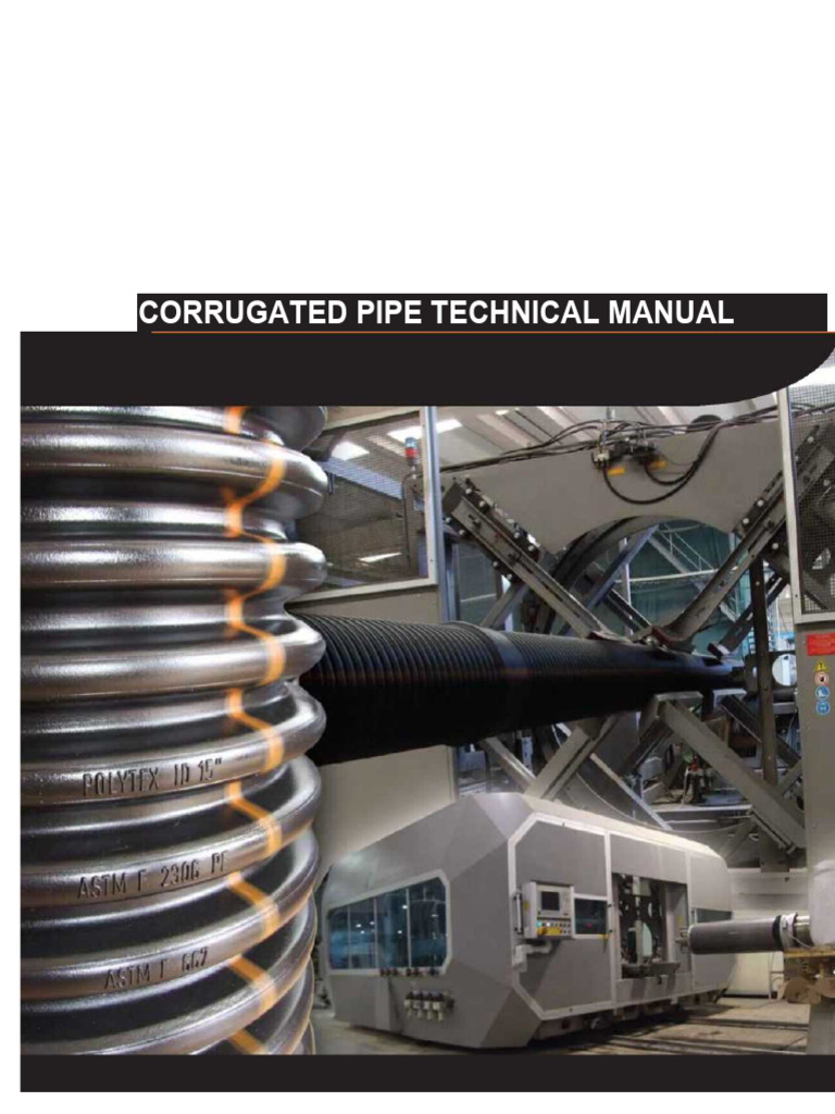 Corrugated Pipe Technical Manual | PDF | Strength Of Materials | Pipe ...