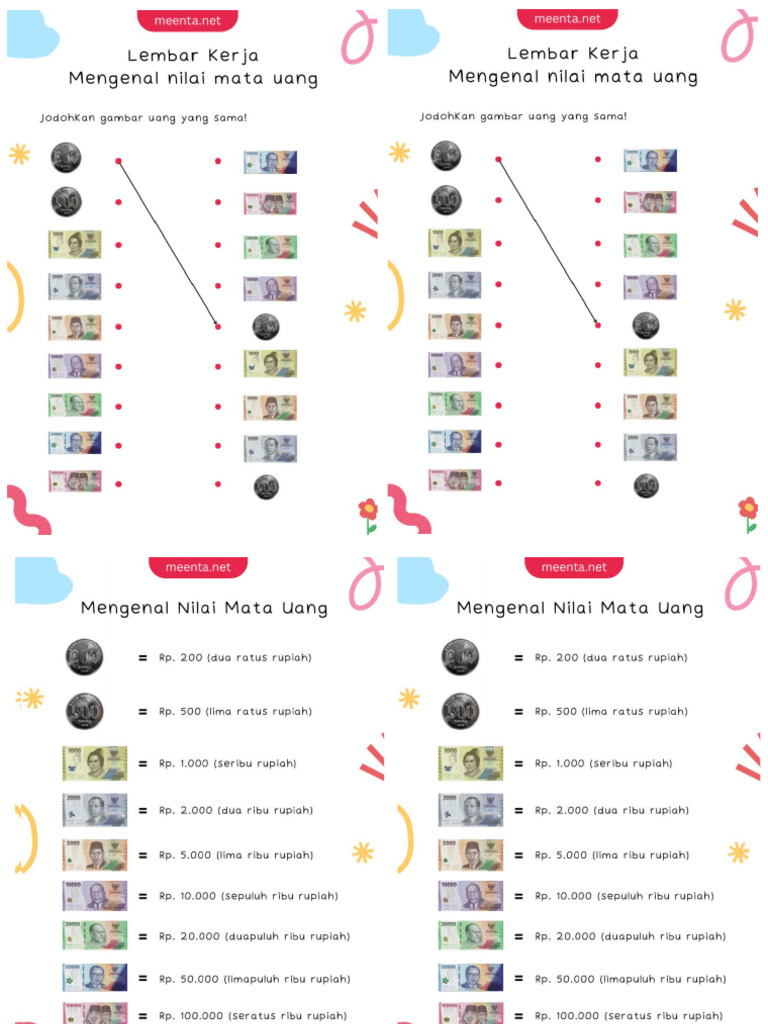 LKPD Matematik Uang | PDF